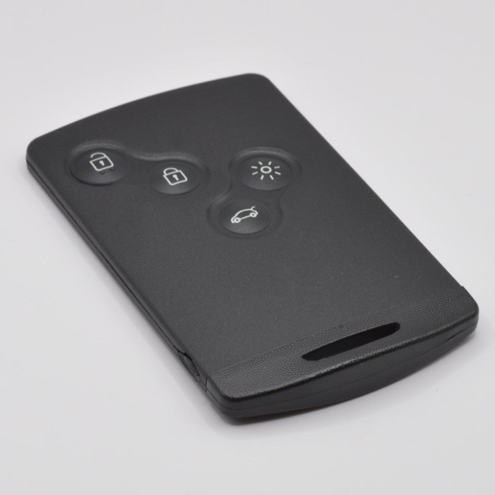 Renault 4 Button Remote Key Card Clio IV/Captur ID4A 433Mhz. - Car Key Shop