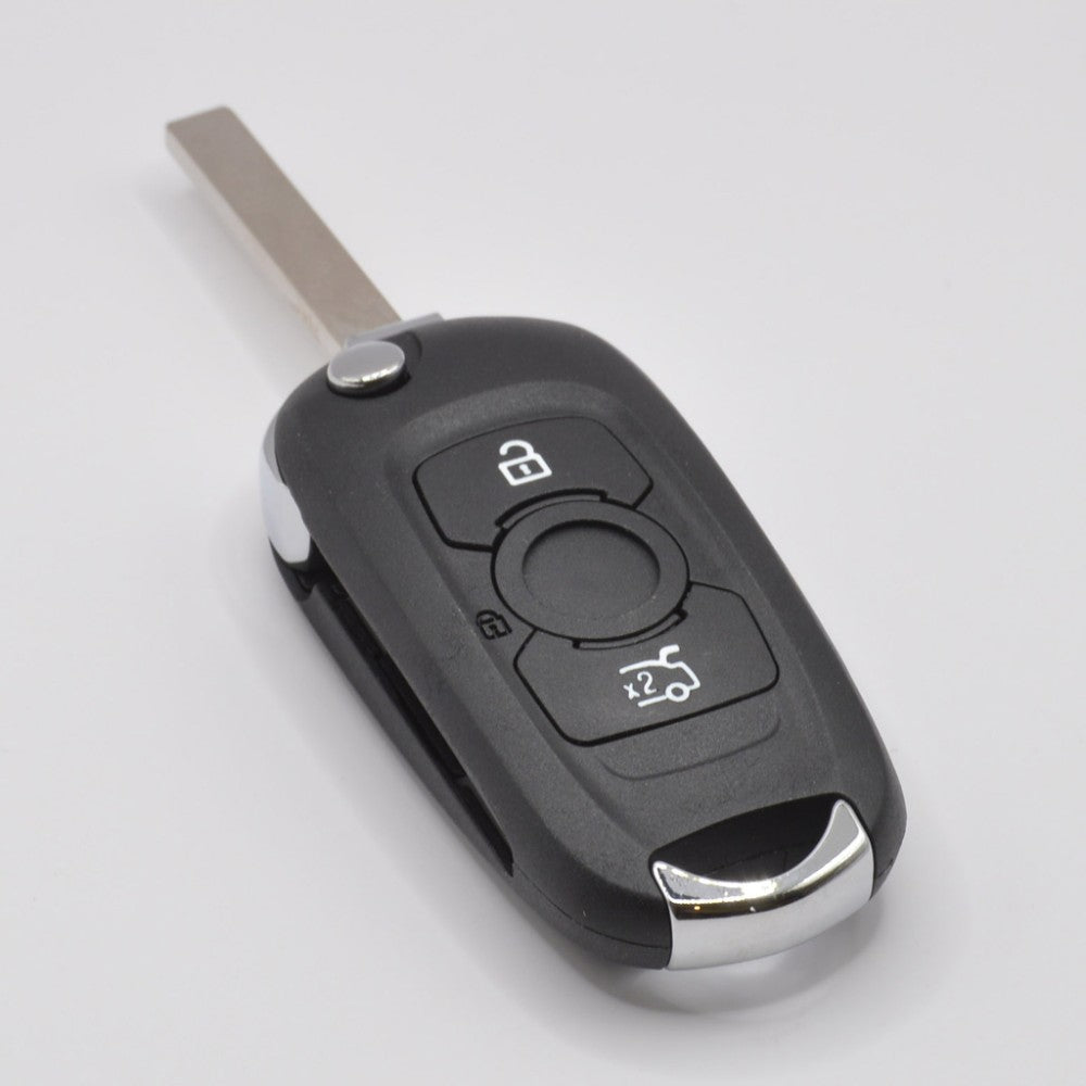 Vauxhall Opel 3 Button Flip Remote Key Astra K/Insignia B ID46 433Mhz ...