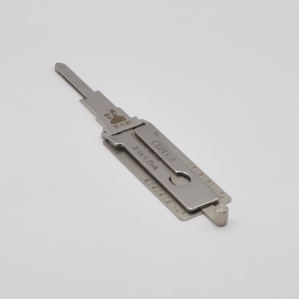 Lishi 2 in 1 CY24 V2 Pick and Decoder Automotive Locksmith Tool. - Car ...